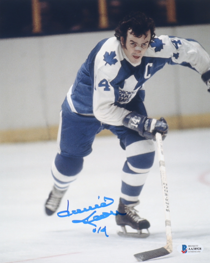 Dave Keon Signed Maple Leafs 8x10 Photo (Beckett) | Pristine Auction