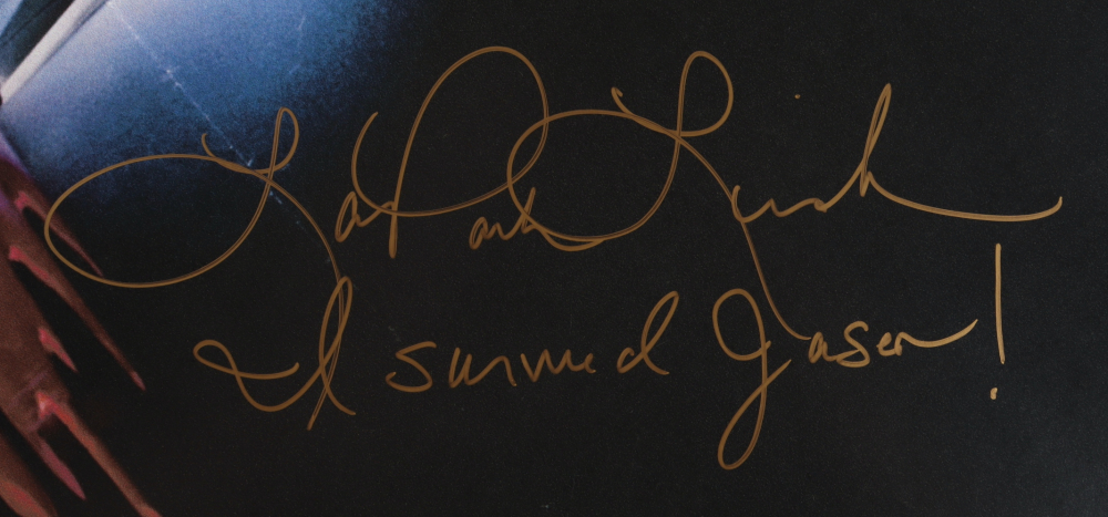 Kane Hodder & Lar Park Lincoln Signed "Friday the 13th Part VII The New ...