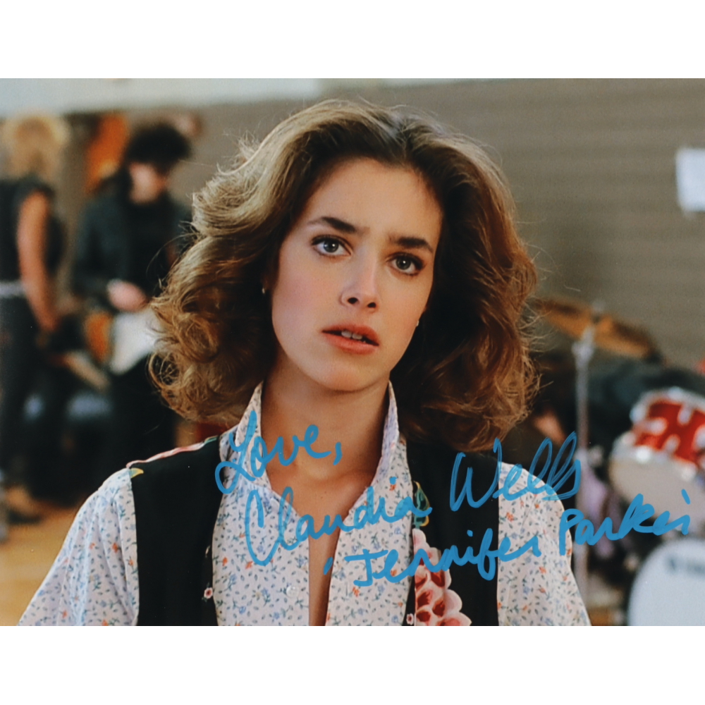 Claudia Wells Signed "Back to the Future" 11x14 Photo Inscribed ...