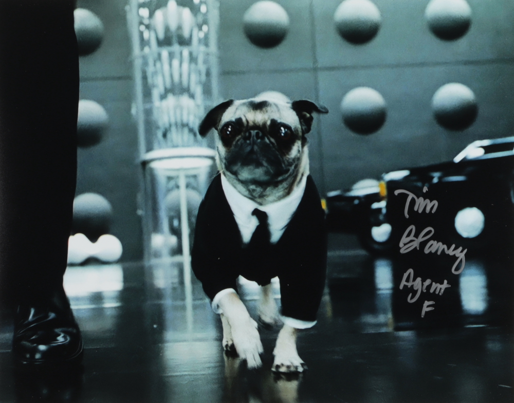 Tim Blaney Signed "Men In Black" 11x14 Photo Inscribed "Agent F ...