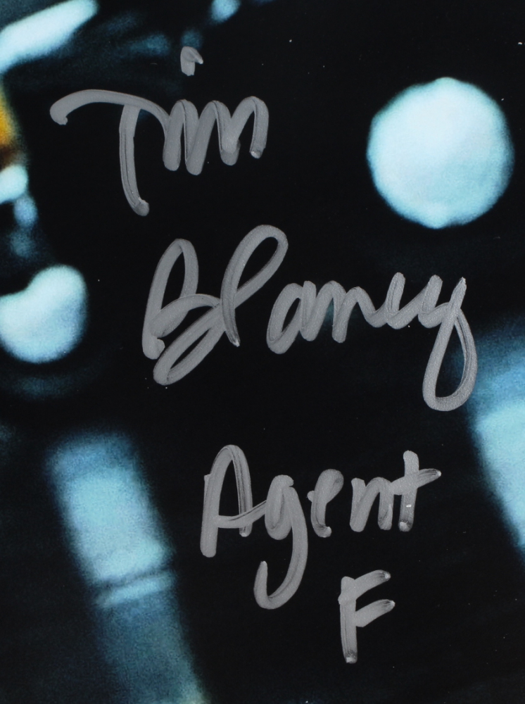 Tim Blaney Signed "Men In Black" 11x14 Photo Inscribed "Agent F ...
