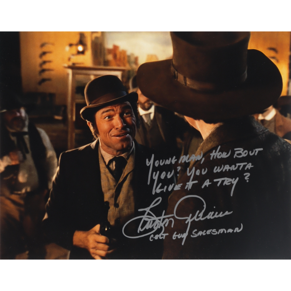 Burton Gilliam Signed "Back to the Future Part III" 11x14 Photo ...