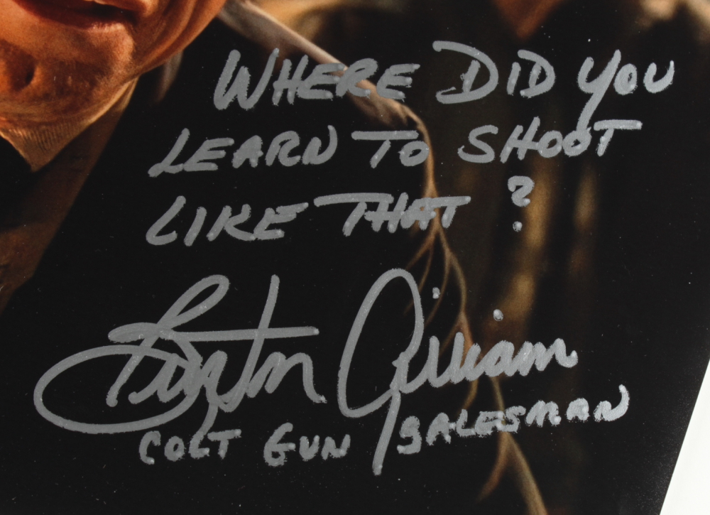 Burton Gilliam Signed "Back to the Future Part III" 11x14 Photo ...