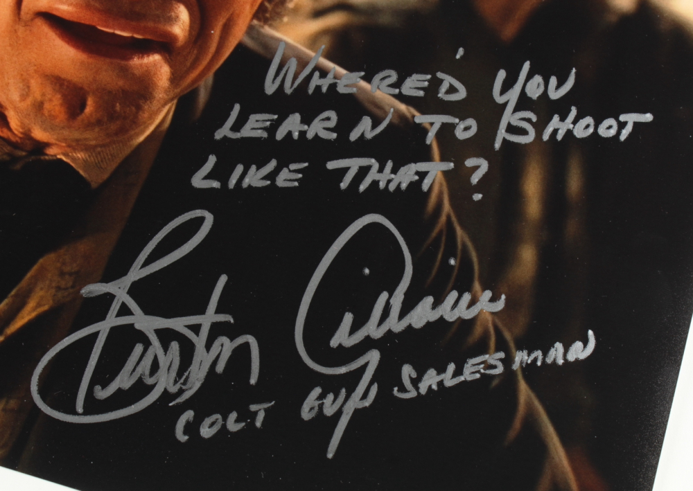 Burton Gilliam Signed "Back to the Future Part III" 11x14 Photo ...