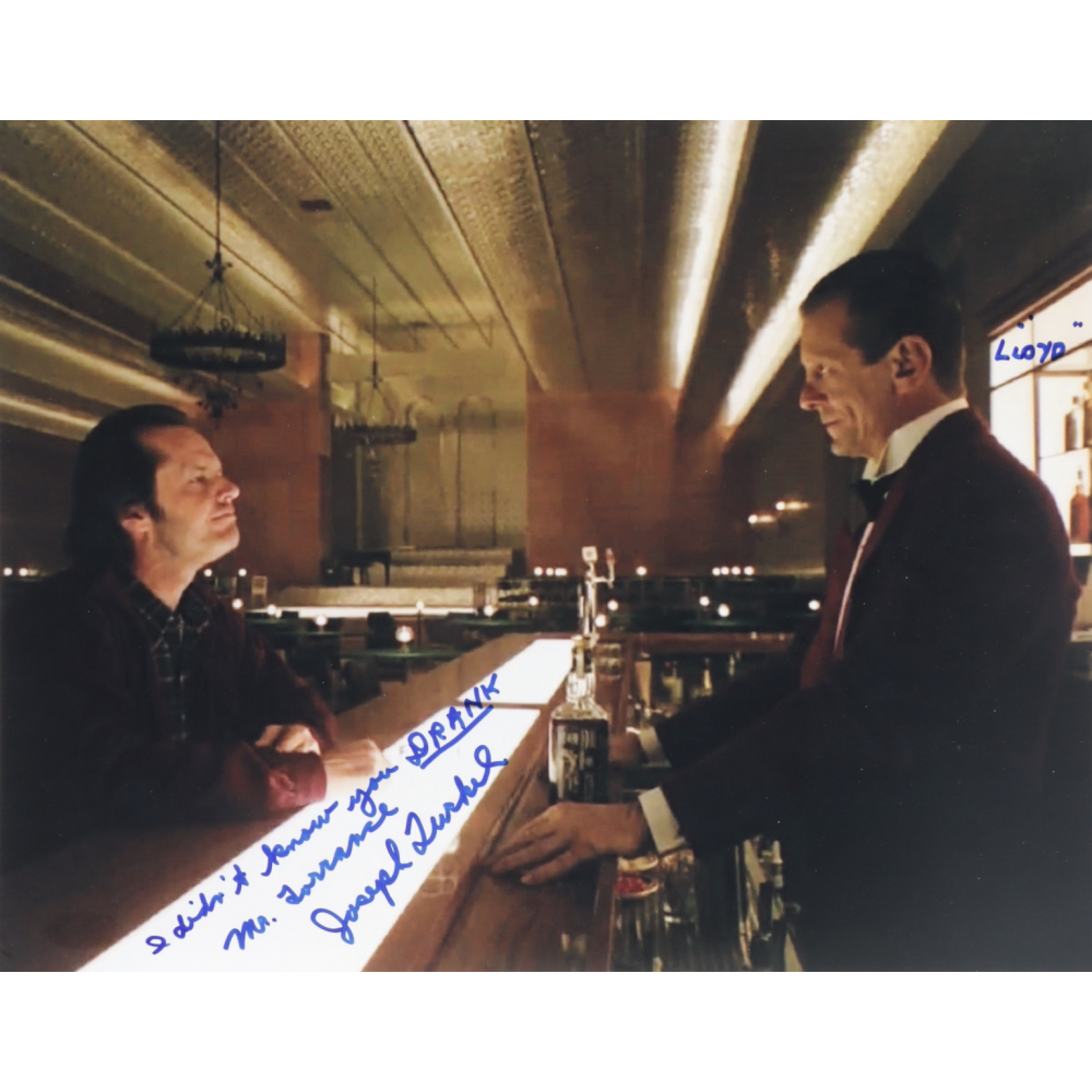 Joe Turkel Signed "The Shining" 11x14 Photo Inscribed "I Didn't Know ...