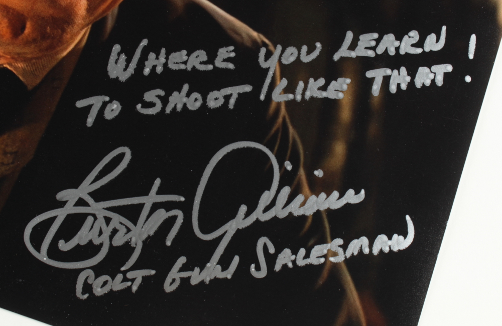 Burton Gilliam Signed "Back to the Future Part III" 11x14 Photo ...