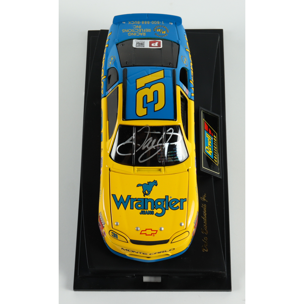 Dale Earnhardt Jr. Signed NASCAR #31 Wrangler Jeans 1997 Monte Carlo 1: ...