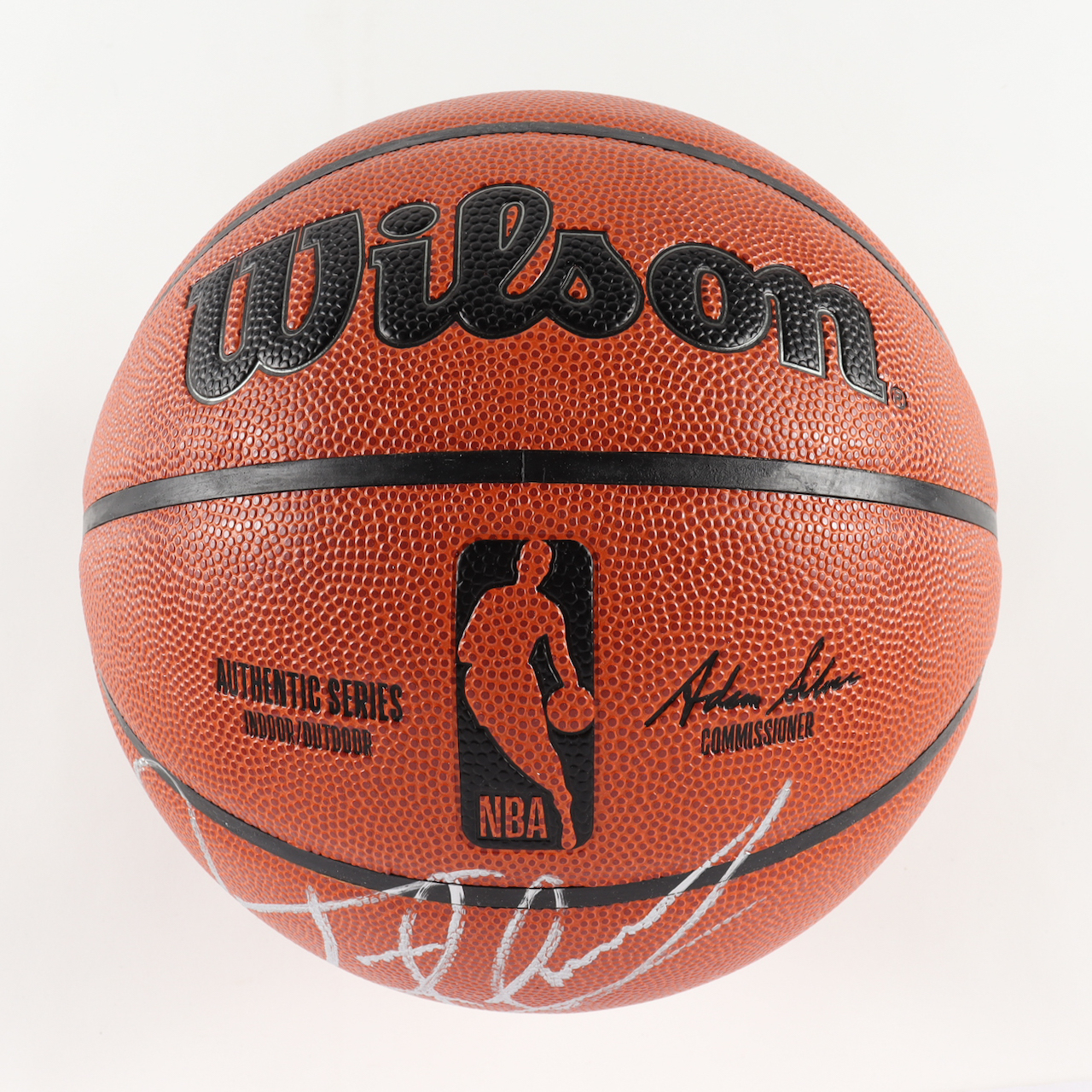 Dennis Rodman Signed NBA Authentic Series Basketball (JSA) | Pristine ...