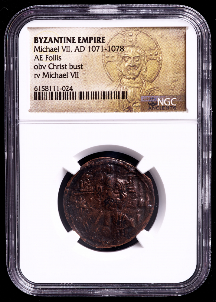 Michael VII (AD 1071-1078) Byzantine Empire AE Follis Ancient Coin ...