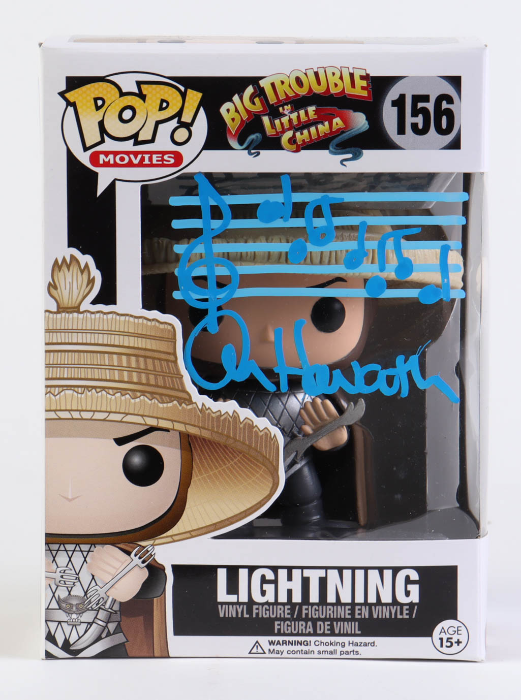 Alan Howarth Signed "Big Trouble in Little China" #156 Lightning Funko ...