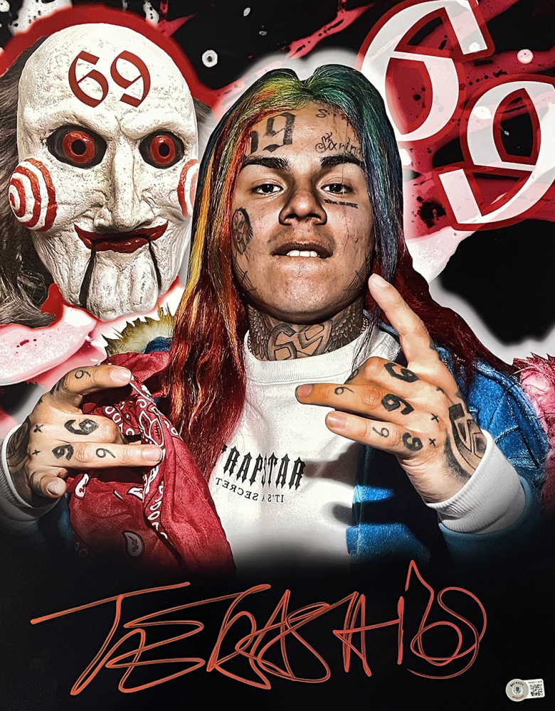 Tekashi69 Signed 16x20 Photo (Beckett) | Pristine Auction