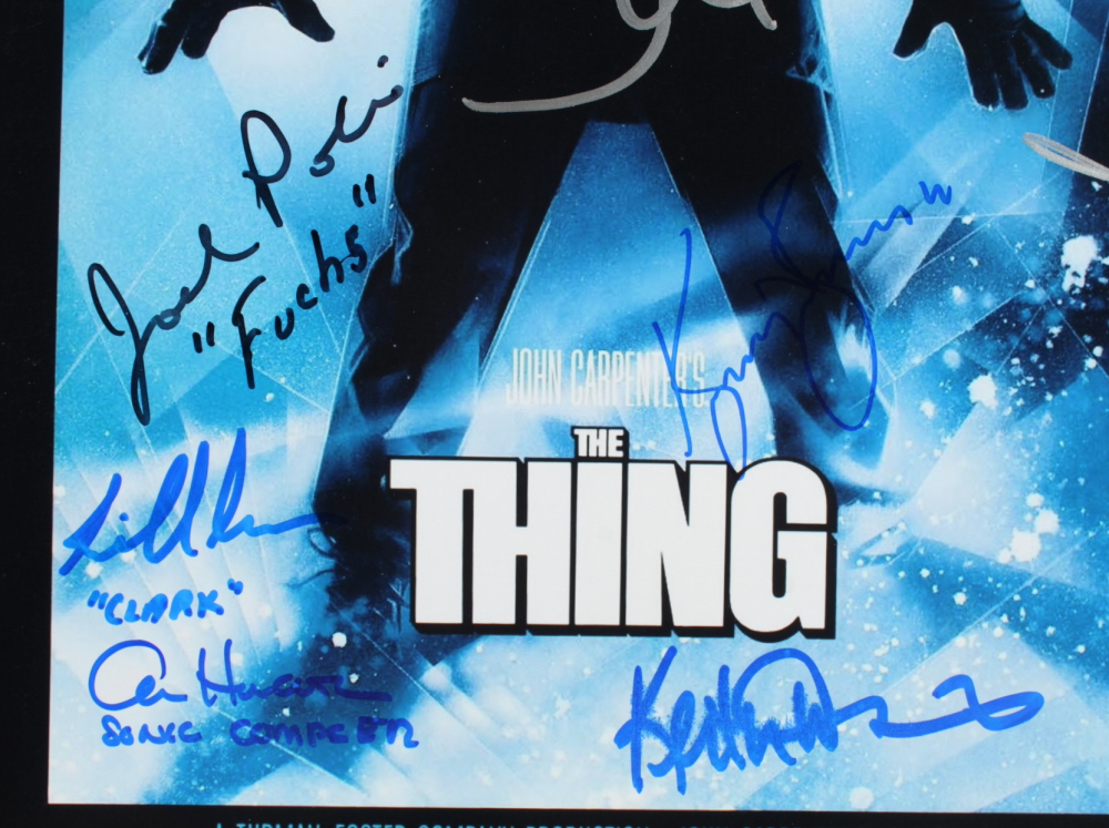 "The Thing" 12x18 Photo Signed By (10) With John Carpenter, Kurt ...