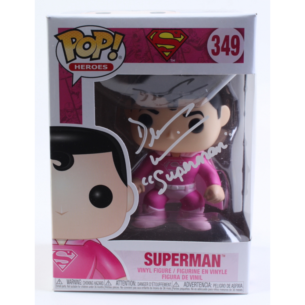 Dean Cain Signed DC #349 Superman Funko Pop! Heroes Vinyl Figure ...