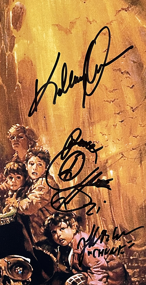 Sean Astin, Corey Feldman, Ke Huy Quan & Jeff Cohen Signed "The Goonies ...