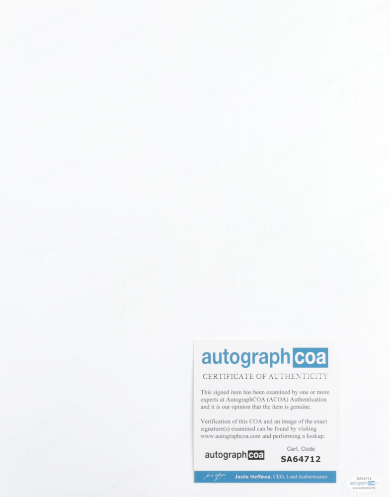 Kevin Dillon Signed "The Blob" 11x14 Photo Inscribed "Brian Flagg ...