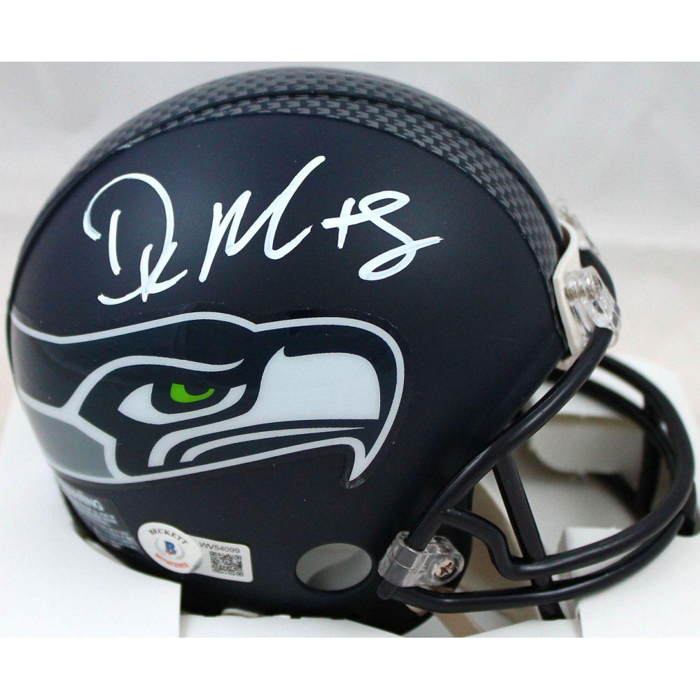 DK Metcalf Signed Seahawks Mini Helmet (Beckett) | Pristine Auction