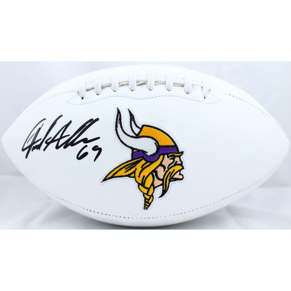Jared Allen Signed Vikings Logo Football (Beckett) | Pristine Auction