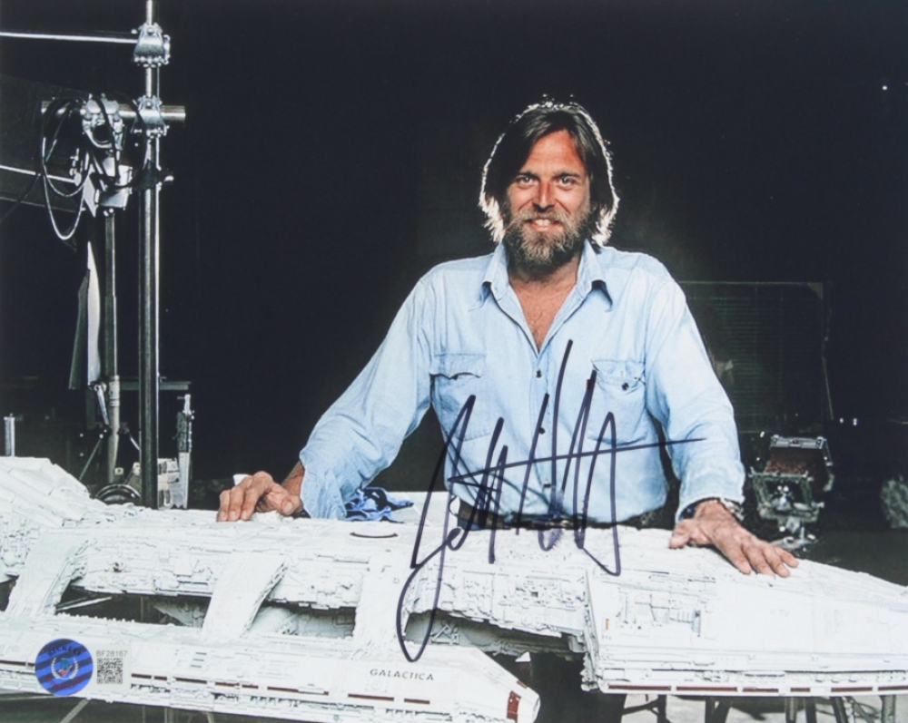 John Dykstra Signed "Battlestar Galactica" 8x10 Photo (Beckett ...
