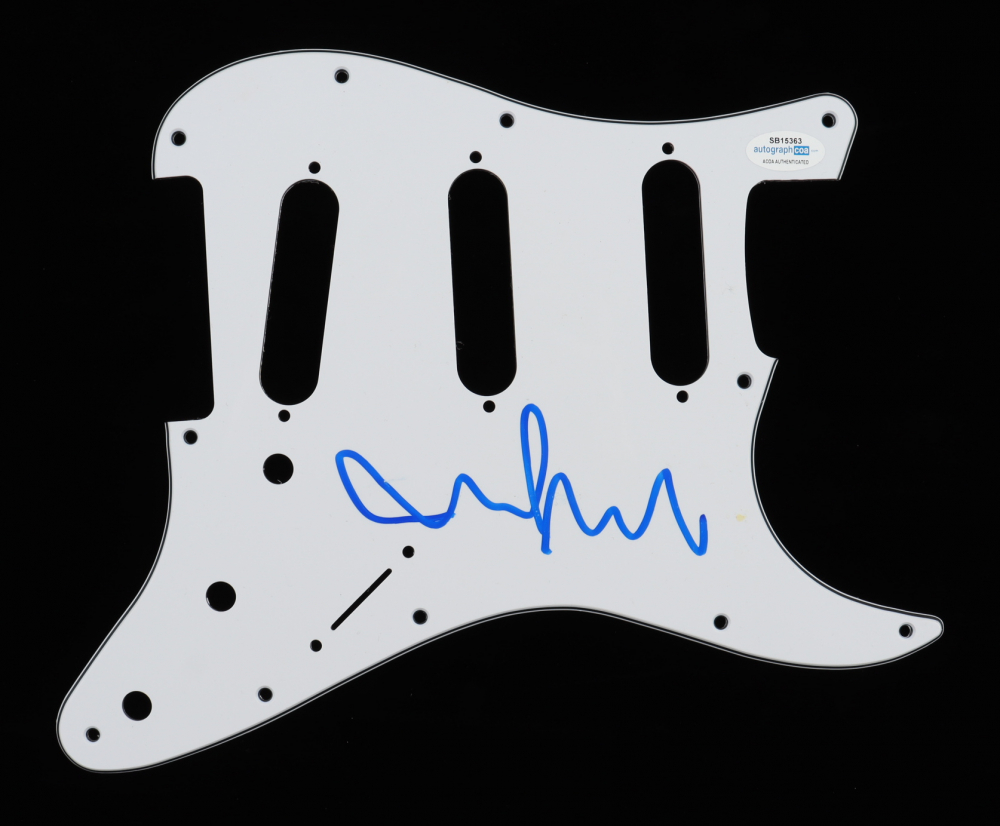 Mike McCready Signed Electric Guitar Pickguard (AutographCOA ...