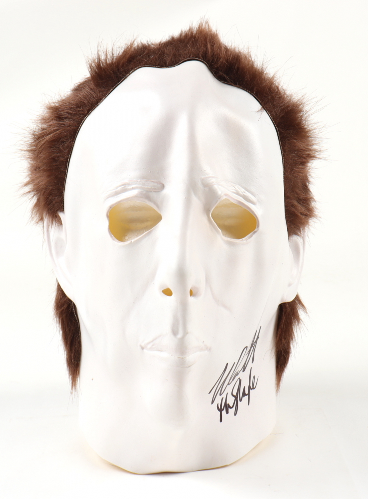 Nick Castle Signed "Halloween" Michael Myers Mask Inscribed "The Shape ...