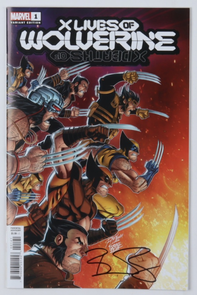 Benjamin Percy Signed 2022 "X Lives of Wolverine" #1 Marvel Comic Book ...