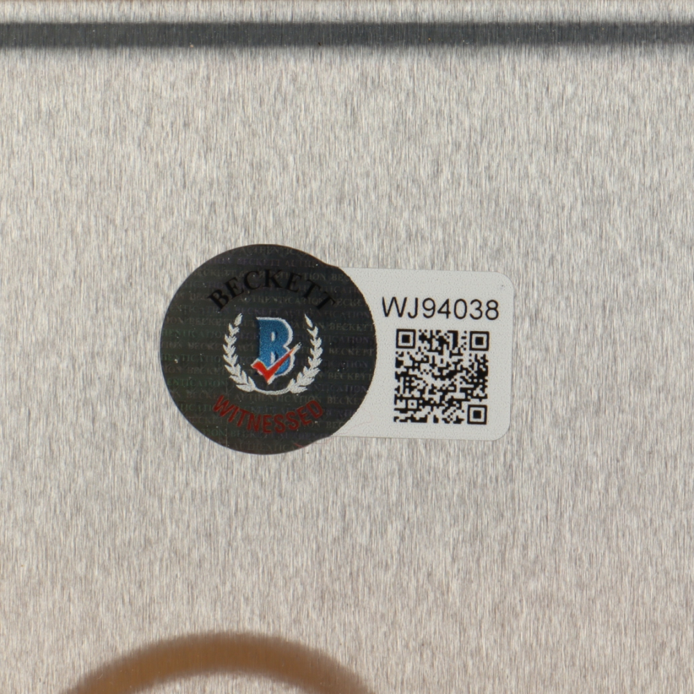 "Christine" License Plate Signed by (4) with Alexandra Paul, William ...