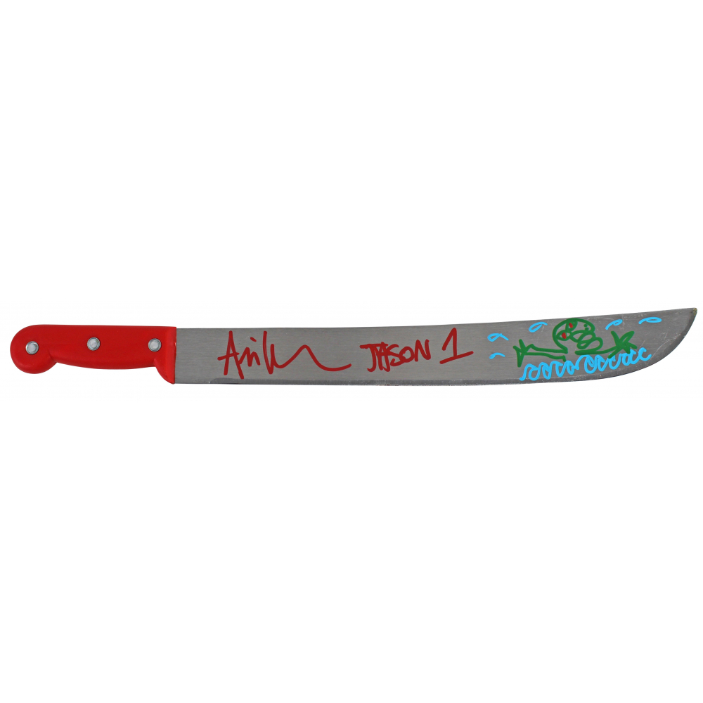 Ari Lehman Signed "Friday the 13th" Genuine 16" Steel Machete Inscribed ...