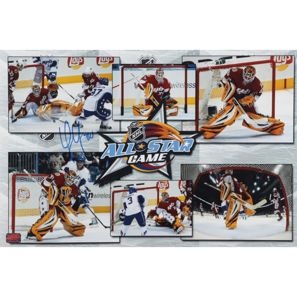 Tim Thomas Signed 2009 All-Star 12x18 Photo (YSMS) | Pristine Auction
