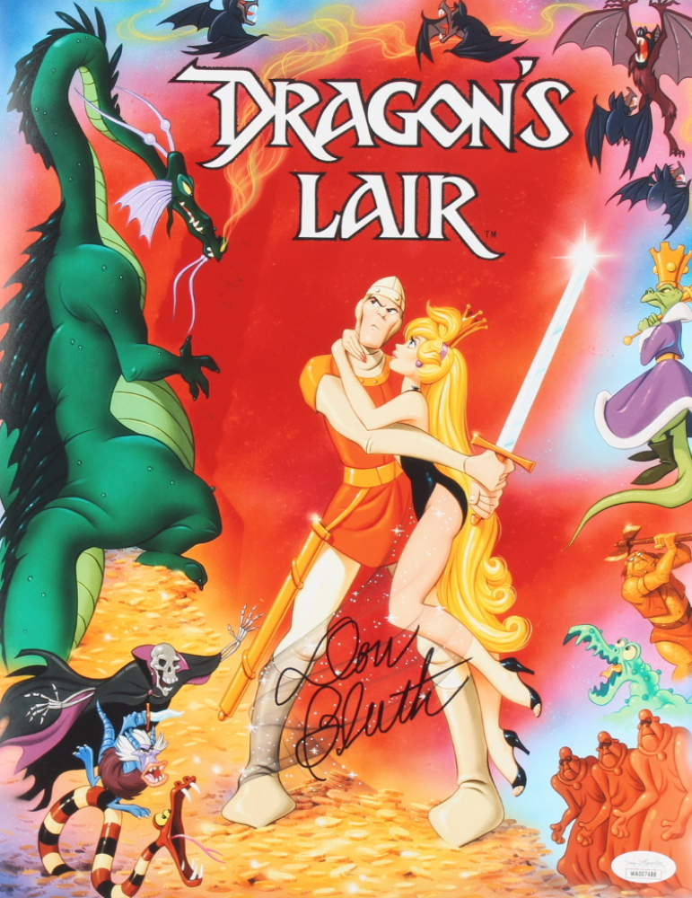Don Bluth Signed "Dragon's Lair" 11x14 Photo (JSA) | Pristine Auction
