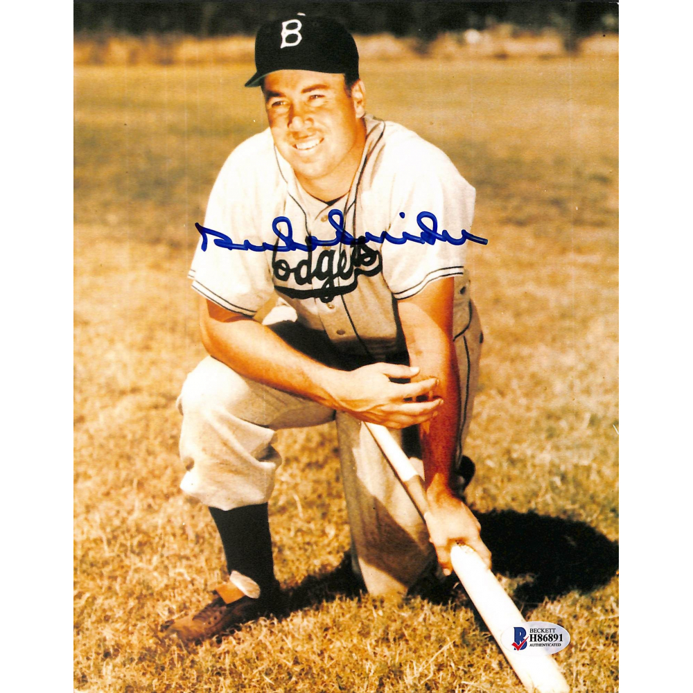 Duke Snider Signed Dodgers 8x10 Photo (Beckett) | Pristine Auction