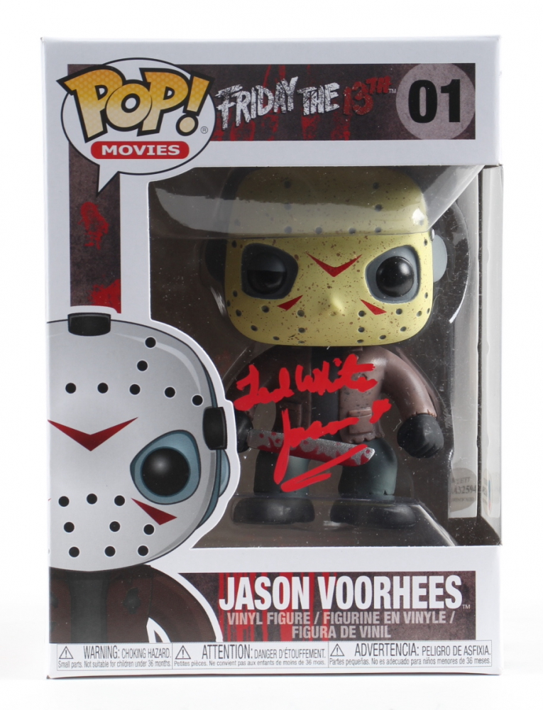 Ted White Signed "Friday the 13th" Jason Voorhees #01 Funko Pop! Vinyl ...