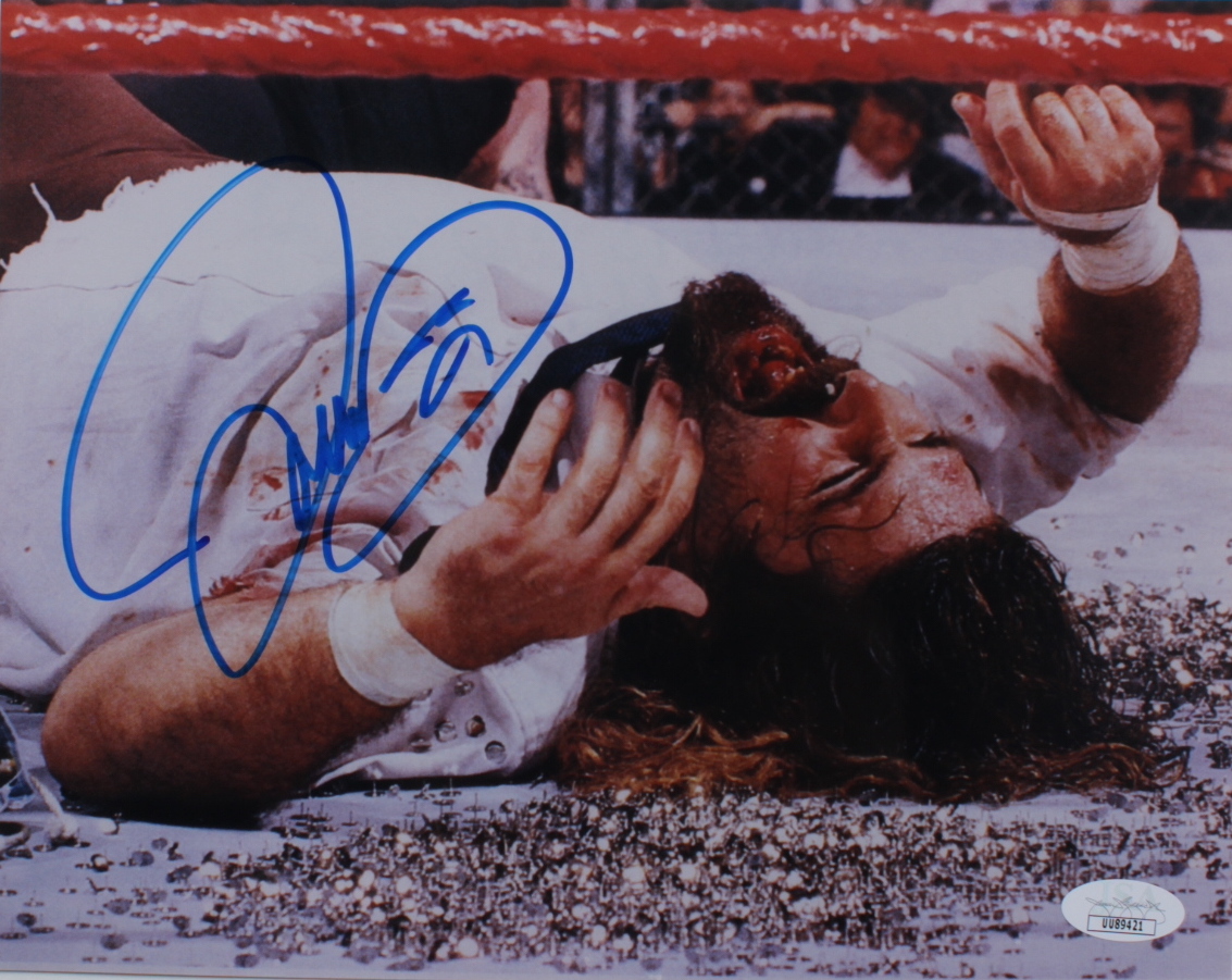 Mick Foley Signed WWE 8x10 Photo (JSA) | Pristine Auction