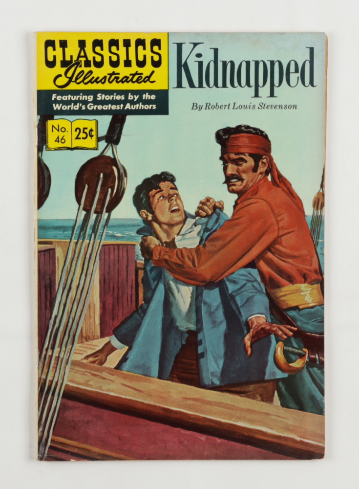 1970 "Kidnapped" Issue #46 Classics Illustrated Comic Book | Pristine ...