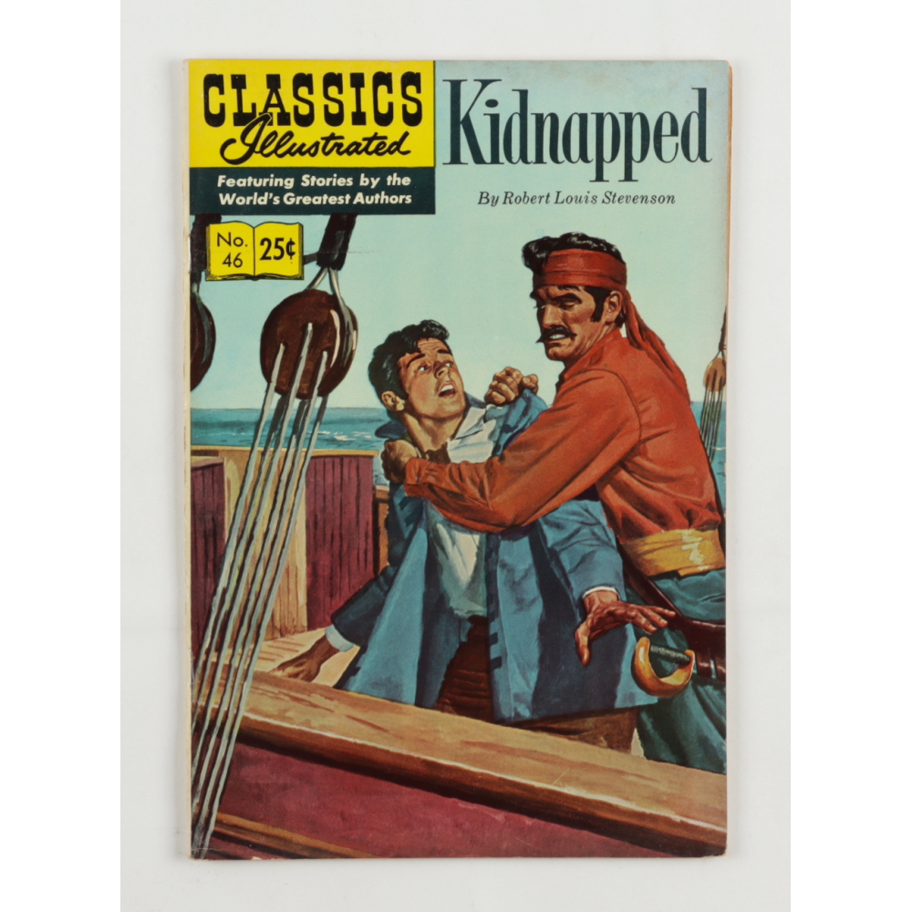 1970 "Kidnapped" Issue #46 Classics Illustrated Comic Book | Pristine ...