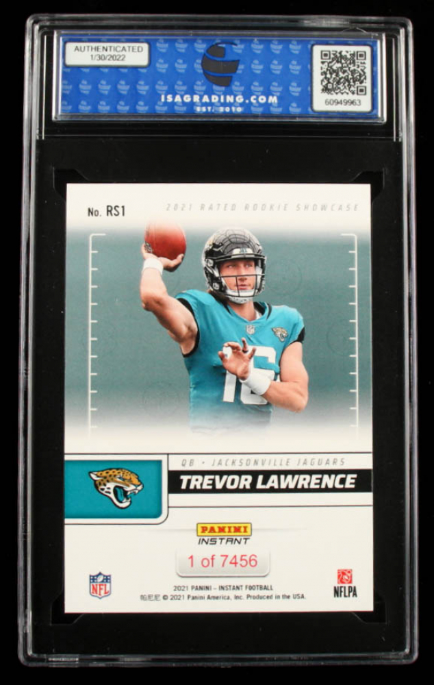 Trevor Lawrence 2021 Panini Instant #1 RC (ISA 10) | Pristine Auction