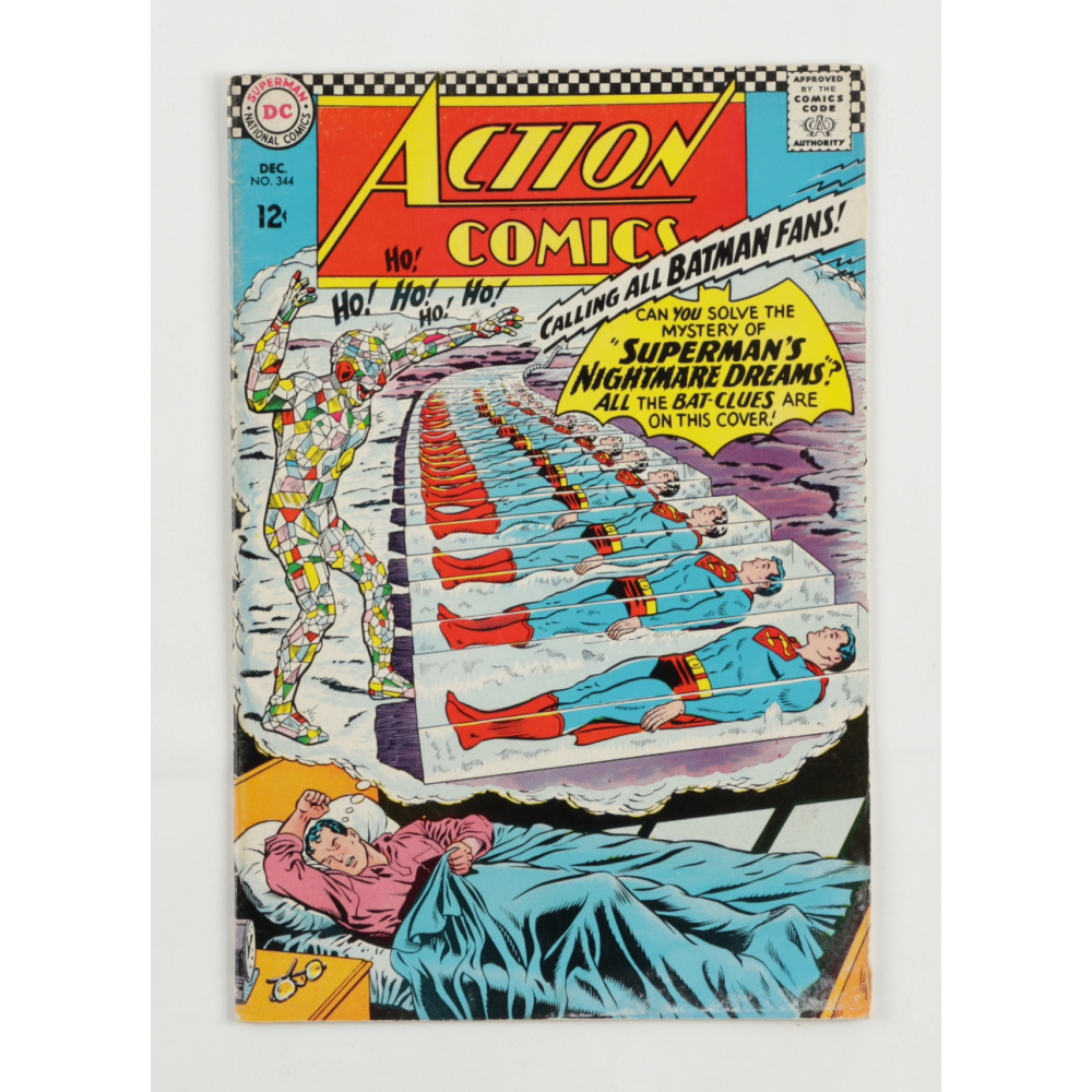 1966 "Action Comics" Issue #344 DC Comic Book | Pristine Auction