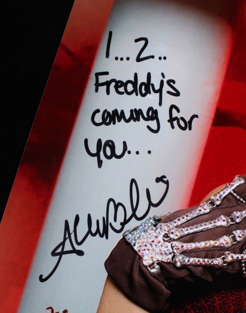 Alexa Bliss Signed WWE 16x20 Photo Inscribed "1... 2... Freddy's Coming ...