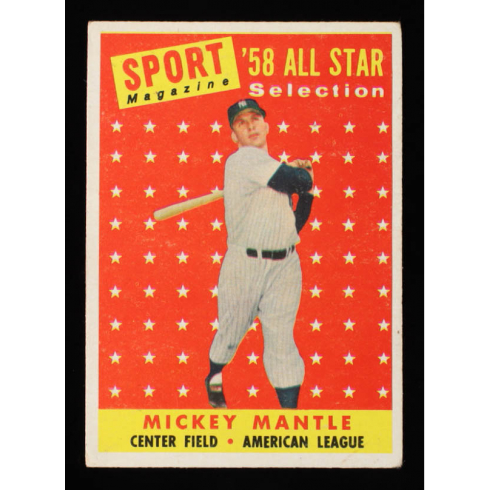 Mickey Mantle 1958 Topps #487 AS TP | Pristine Auction