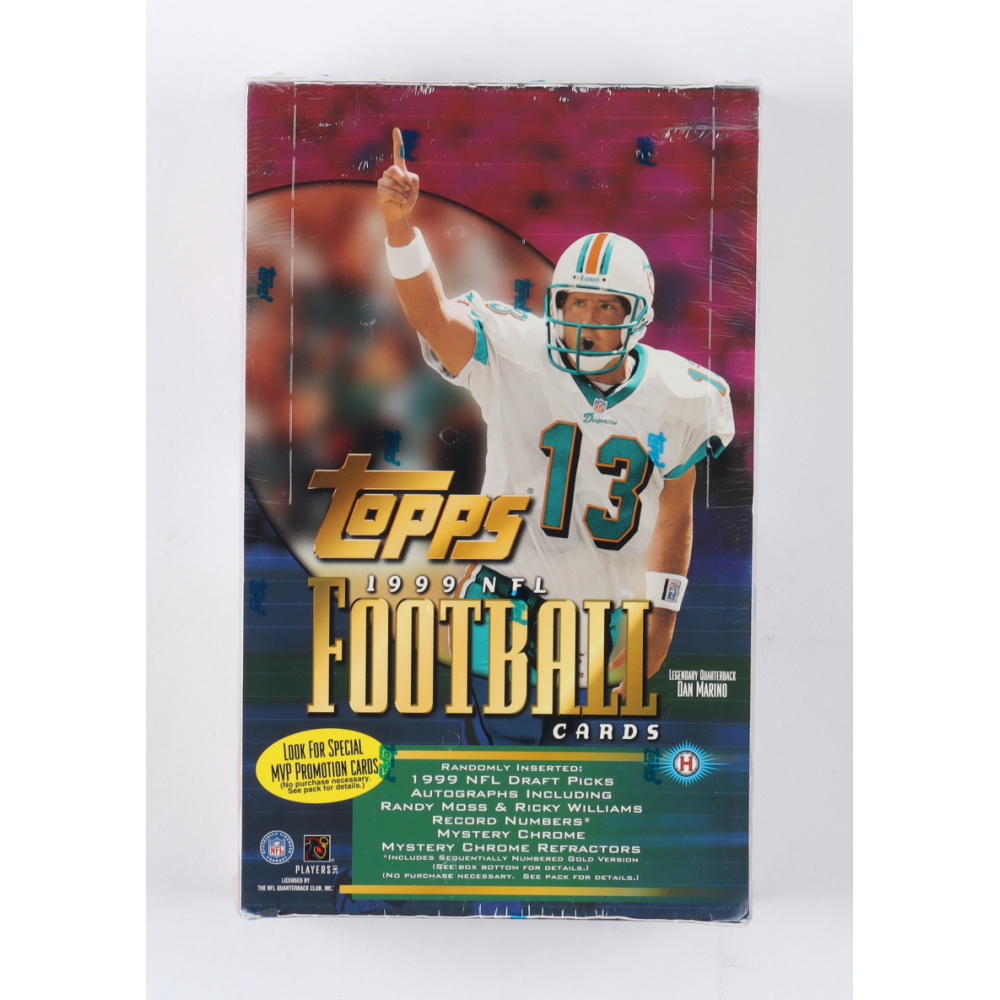 1999 Topps Football Hobby Box with (36) Packs | Pristine Auction