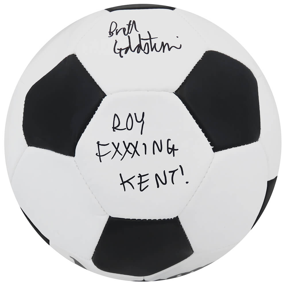 Brett Goldstein Signed "Ted Lasso" Wilson Soccer Ball Inscribed "Roy ...