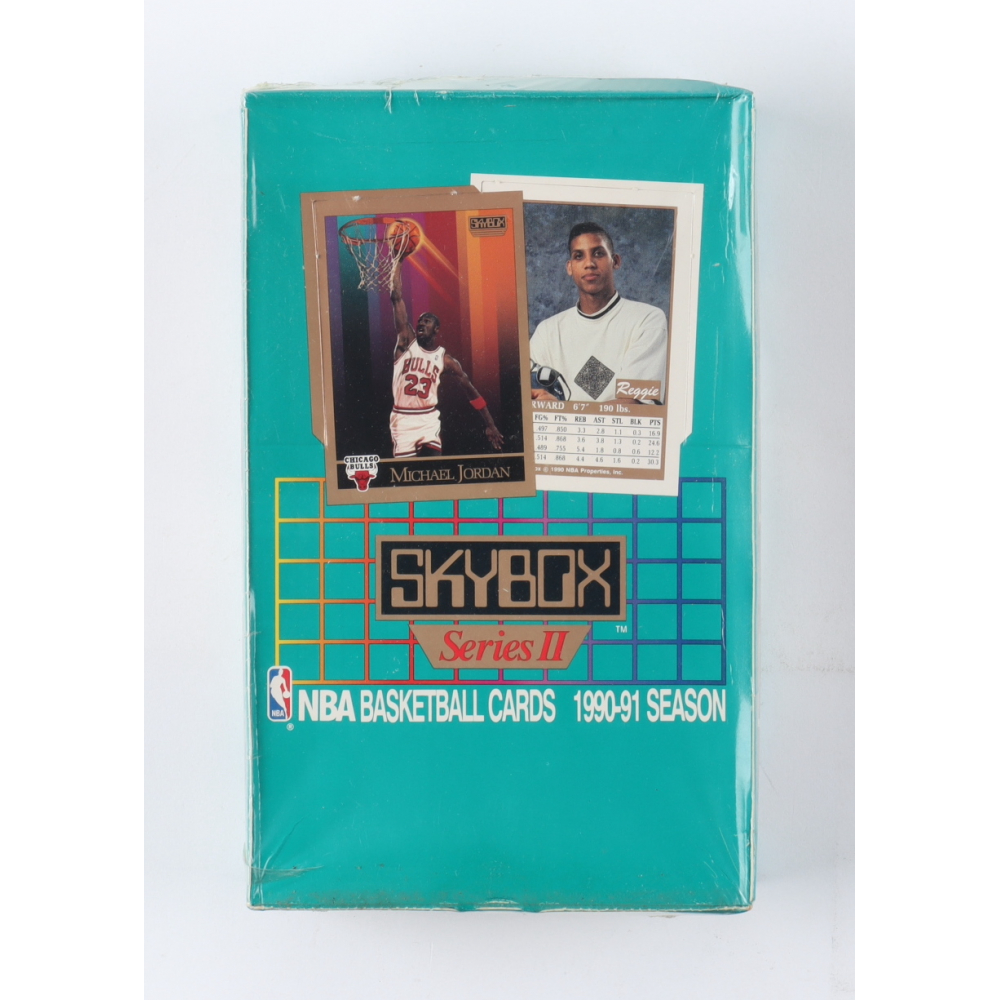 1990-91 Skybox Series 2 Basketball Wax Box with (36) Packs | Pristine ...