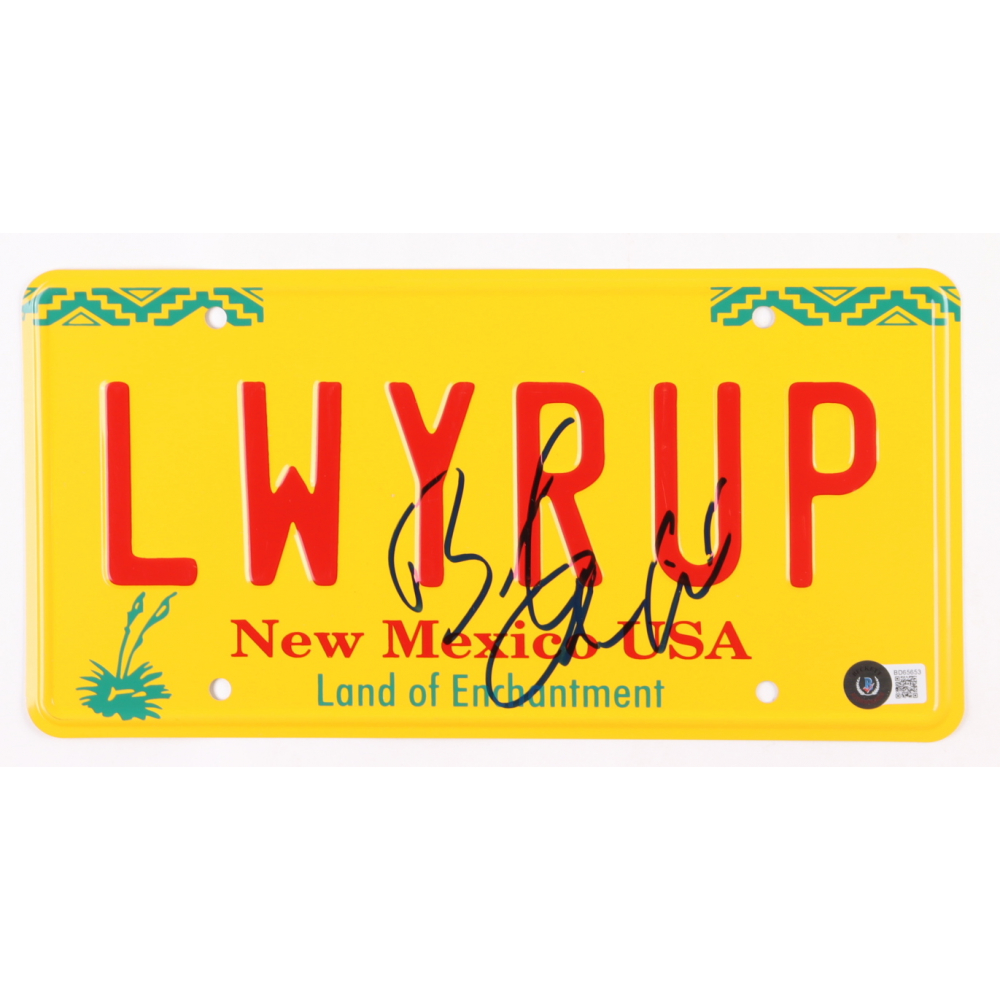 Bob Odenkirk Signed "Better Call Saul" License Plate (Beckett ...