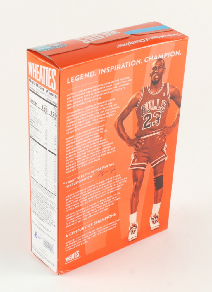 Wheaties LE Michael Jordan Century Collector Series Cereal Box ...