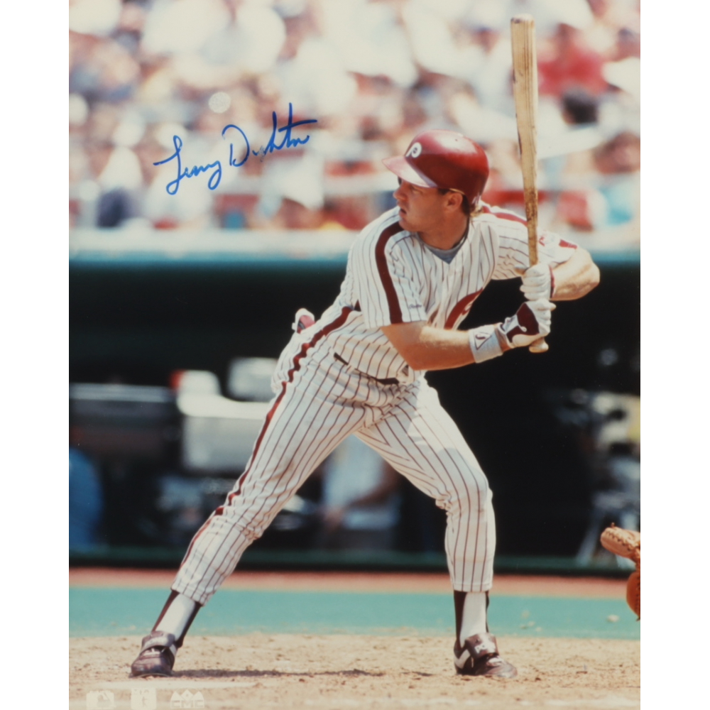 Lenny Dykstra Signed Phillies 8x10 Photo (AutographCOA) | Pristine Auction