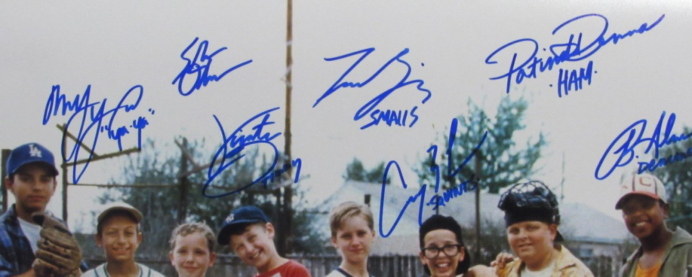 "The Sandlot" 16x20 Photo Cast Signed By (8) with Patrick Renna, Grant ...