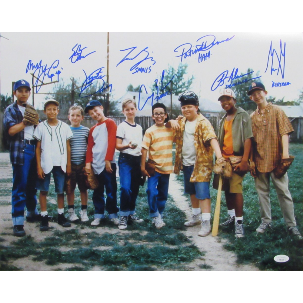 "The Sandlot" 16x20 Photo Cast Signed By (8) with Patrick Renna, Grant ...