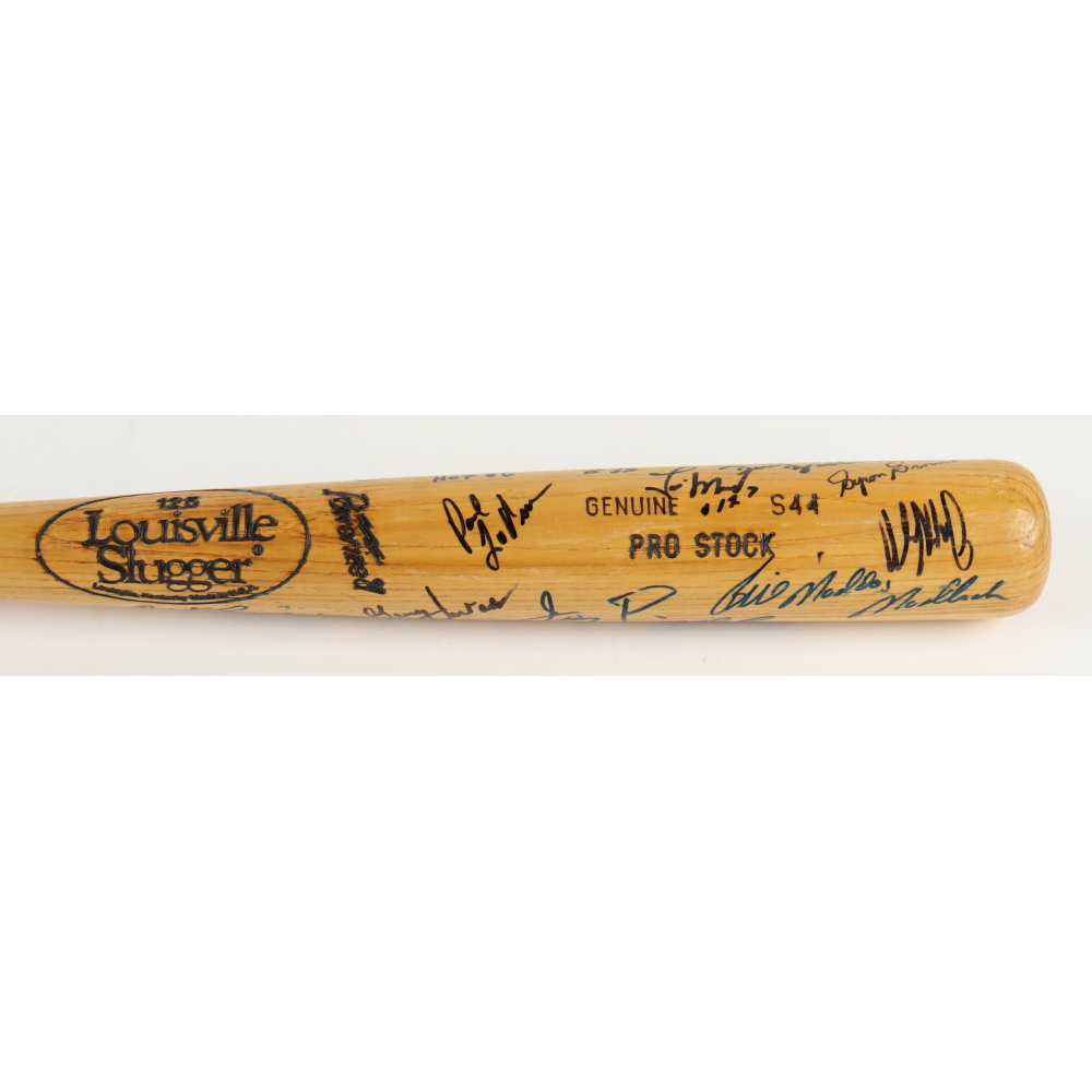 MLB Hall Of Famers and Alumni Louisville Slugger Pro Stock Baseball Bat ...