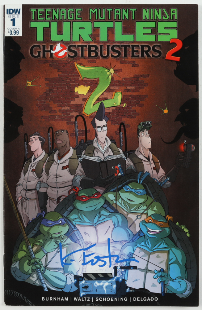 Kevin Eastman Signed 2017 "Teenage Mutant Ninja Turtles: Ghostbusters 2 ...