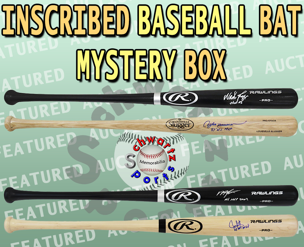 Schwartz Sports Featured Seller Auction - INSCRIBED & Signed Baseball ...