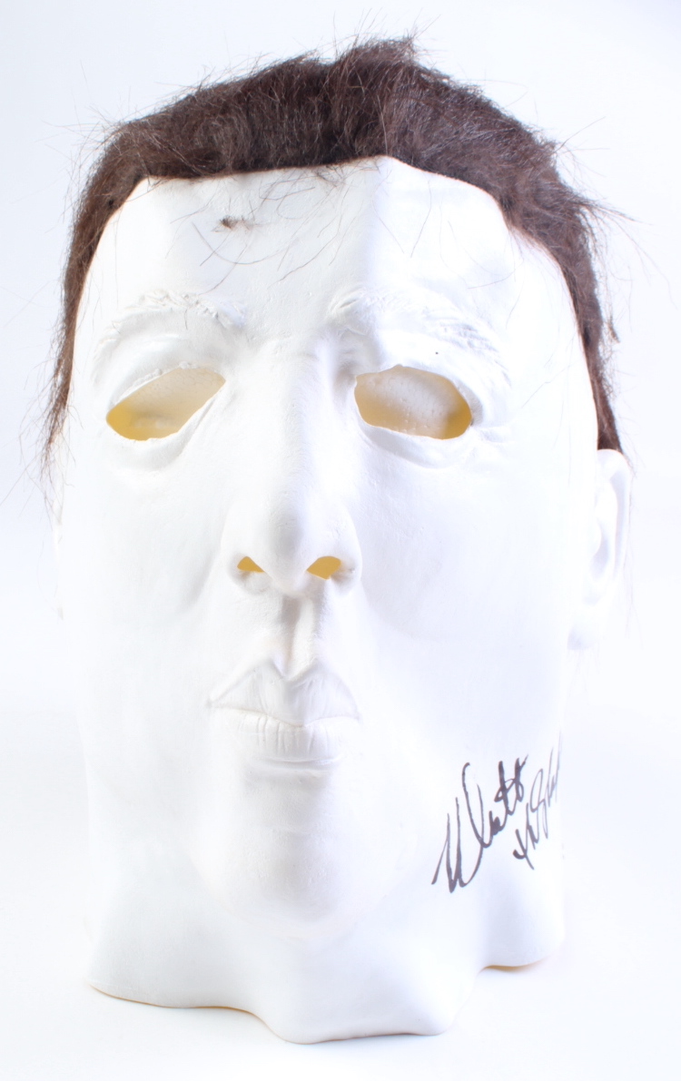 Nick Castle Signed "Halloween" Michael Myers Mask Inscribed "The Shape ...